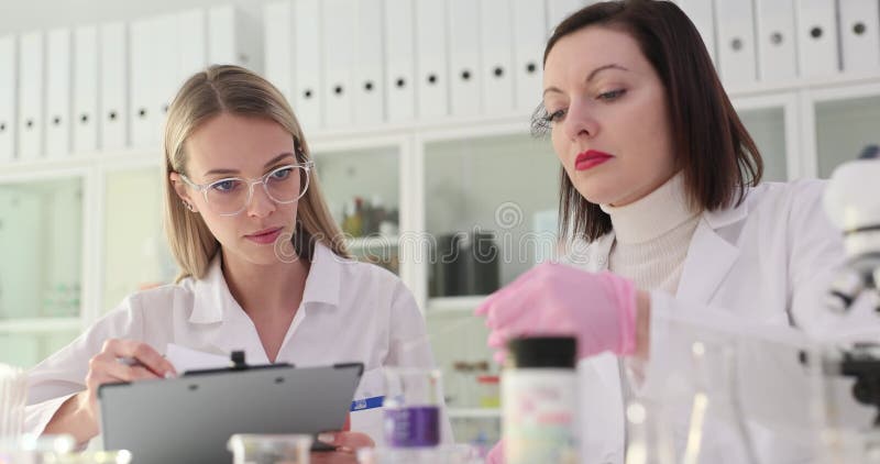 Two Scientists Conduct a Detailed Study of the Violet Reagent in the ...