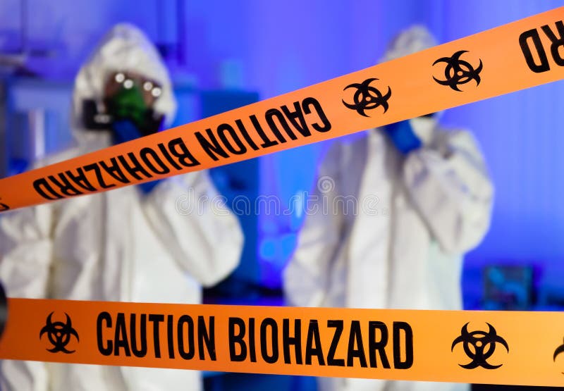Biohazard Tape stock image. Image of biology, horizontal - 34640269