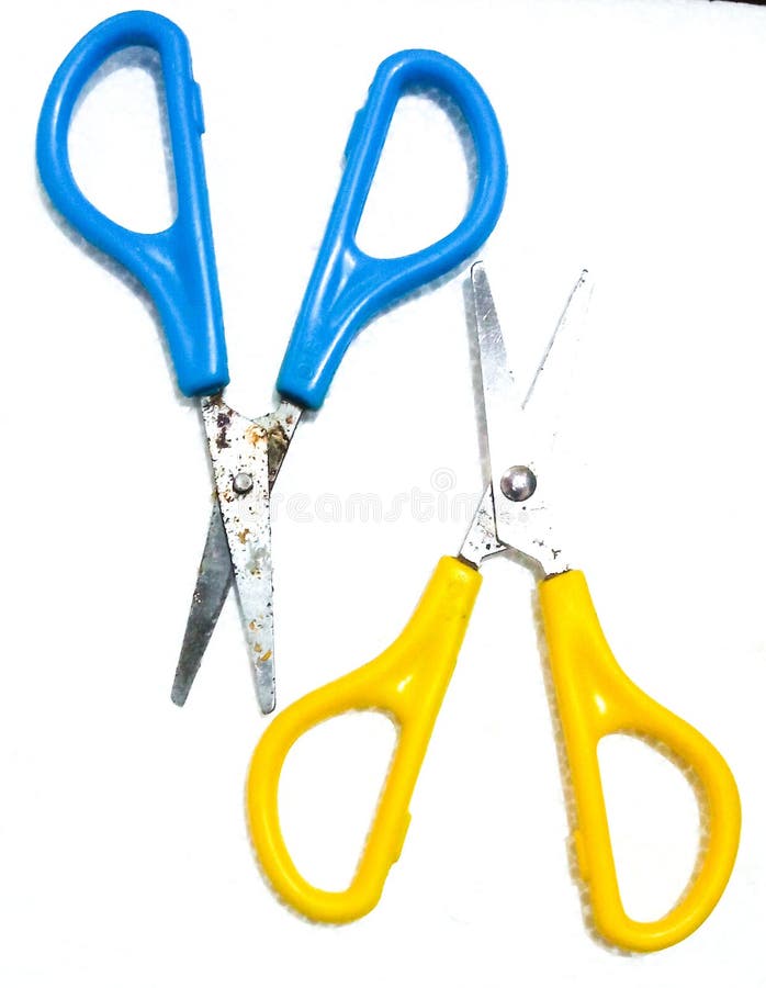 Two Scissors stock photo. Image of commercial, scissors - 270639058