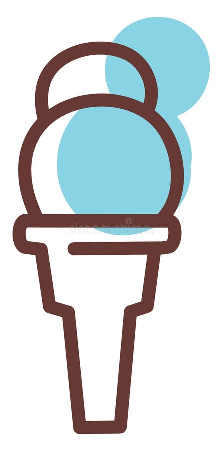 Two Scoops Ice Cream Icon Stock Illustrations – 79 Two Scoops Ice Cream ...
