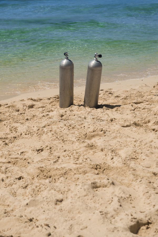 Scuba oxygen tank stock image. Image of exotic, equipment - 13189581