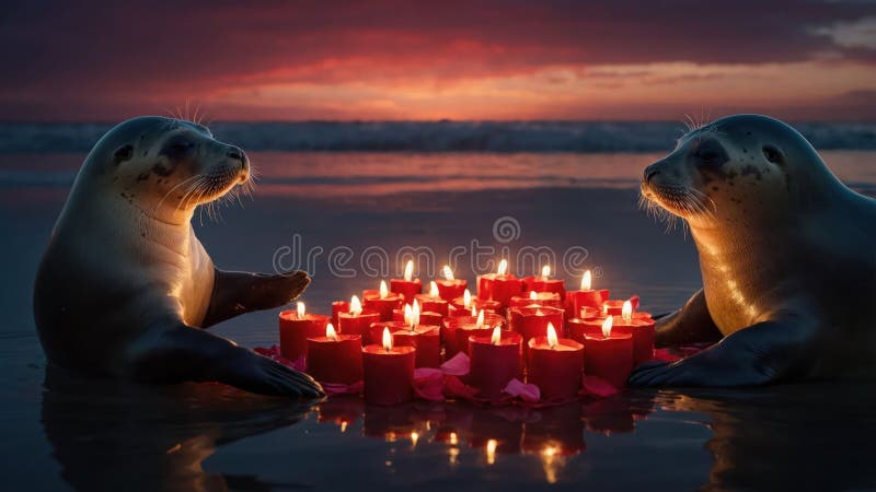 Scene Many Seals Stock Illustrations – 2 Scene Many Seals Stock ...