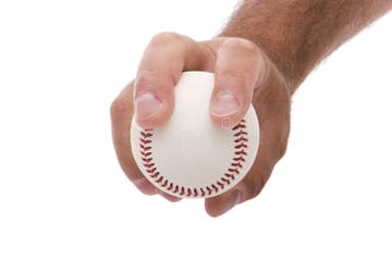 Two seam fastball grip stock photo. Image of pitching - 9265394