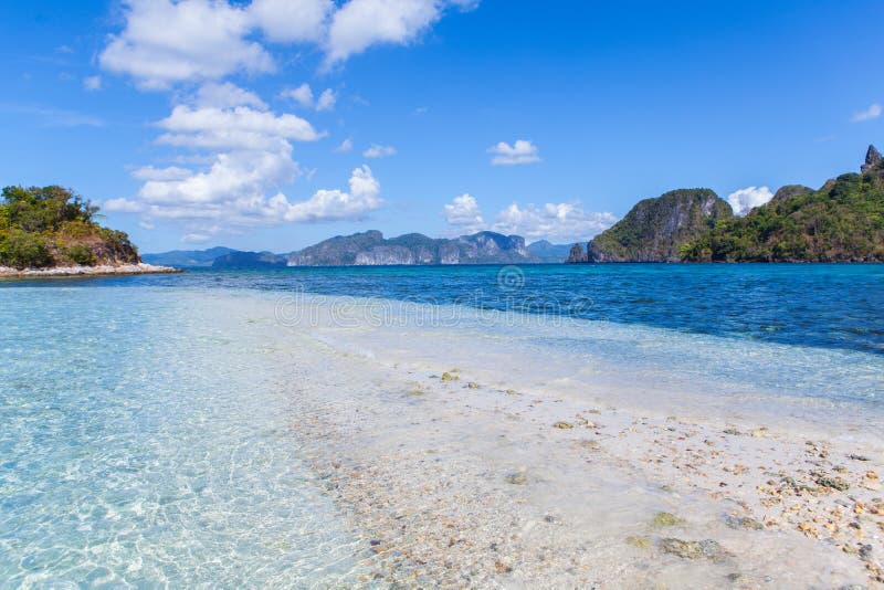 Between two seas stock image. Image of cloud, tropical - 32506807