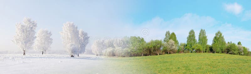 From summer to winter stock photo. Image of cloud, joint - 17354026
