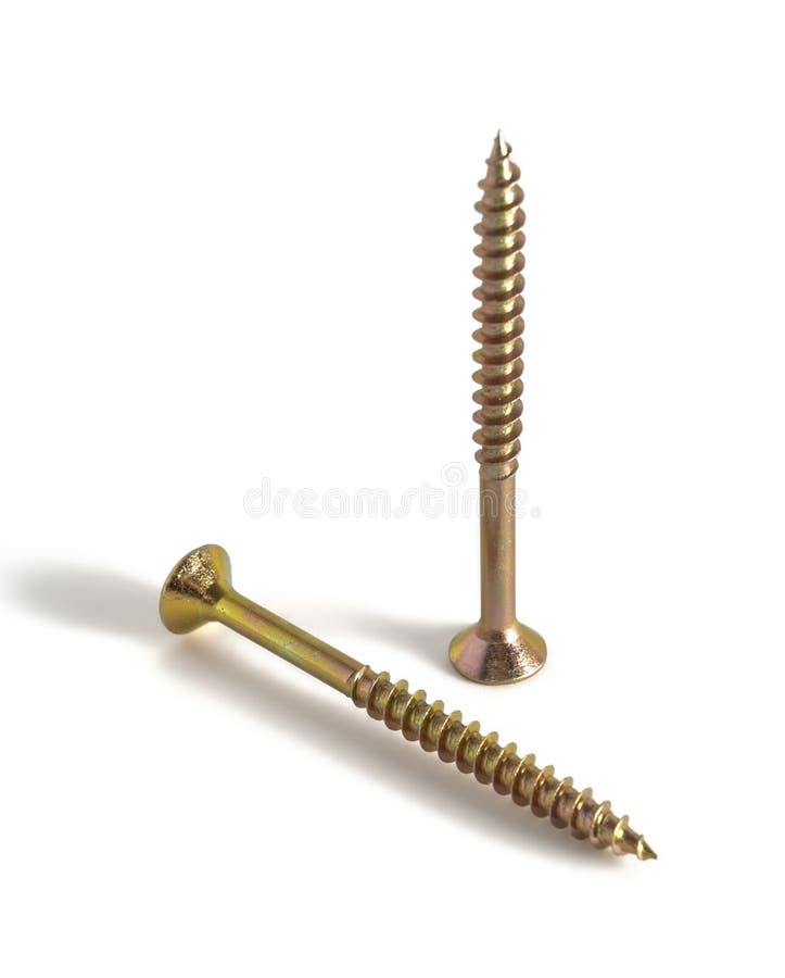 Self Tapping Threaded Rod Hardened Cement Steel Stock Photo - Image of ...