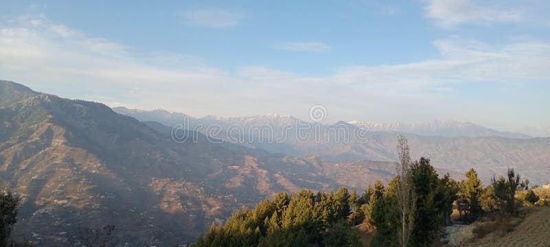 Two Shade Natural Scenery Solid Captuerd Stock Image - Image of shade ...