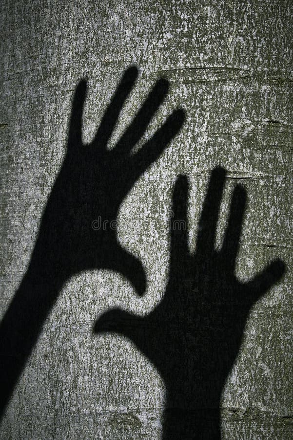 Two shadows hands stock image. Image of shadows, abstract - 77084039