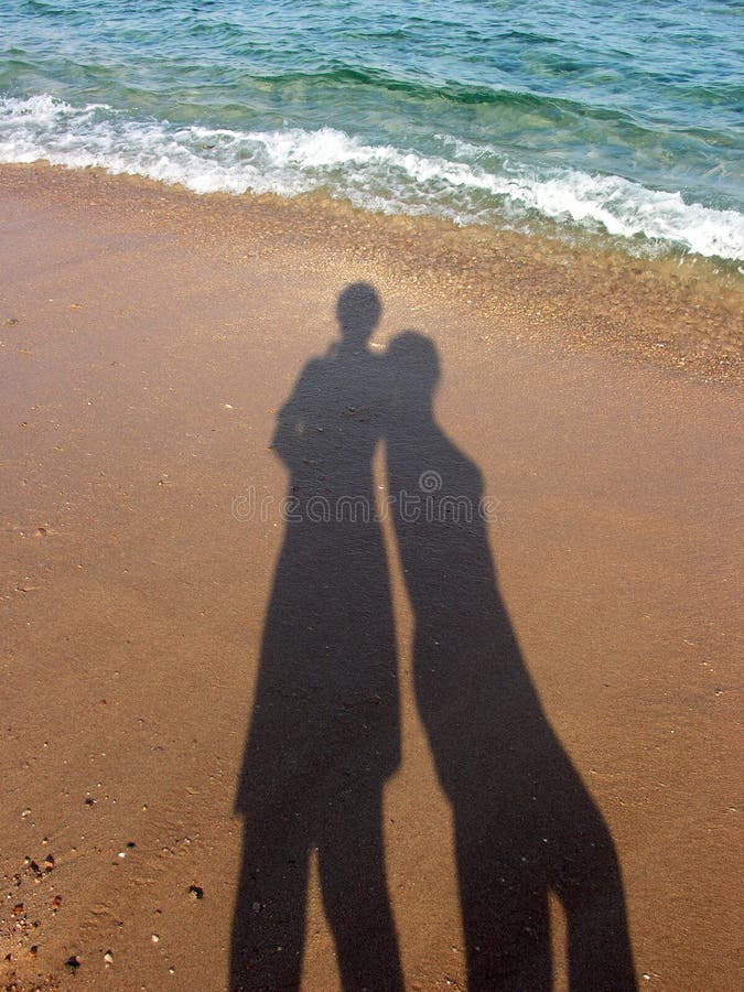 Shadow of love stock photo. Image of shadows, silhouettes - 1137152