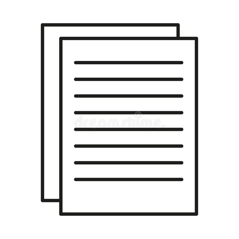 Two Sheets of Paper with Parallel Lines Stacked in a Symmetrical ...