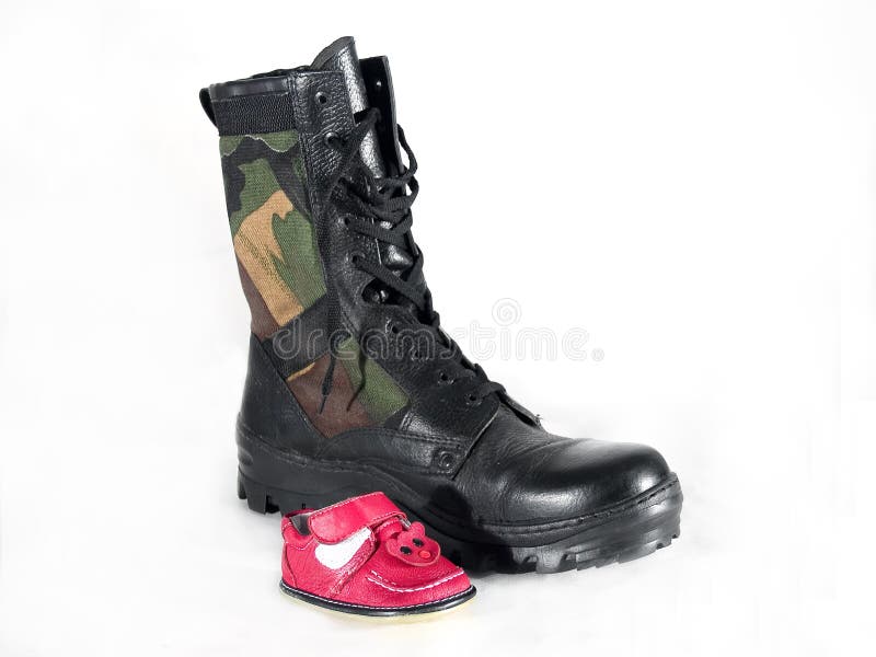 Two shoes together stock image. Image of lace, comfortable - 6911493