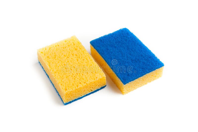 Two-sided sponge stock image. Image of abrasive, background - 30671315