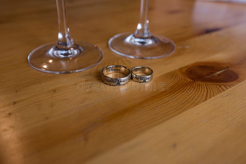 Two Silver Engagement Ring with Image of Tree. Unusual Wedding Rings ...