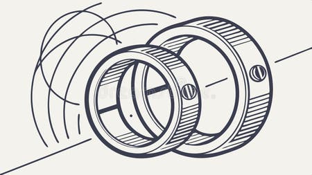 Two Rings Together Stock Illustrations – 3,500 Two Rings Together Stock ...