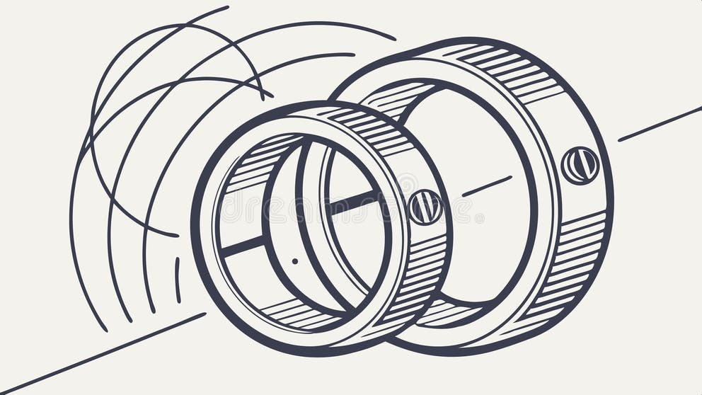 Two Wedding Rings Together Stock Illustrations – 3,272 Two Wedding ...