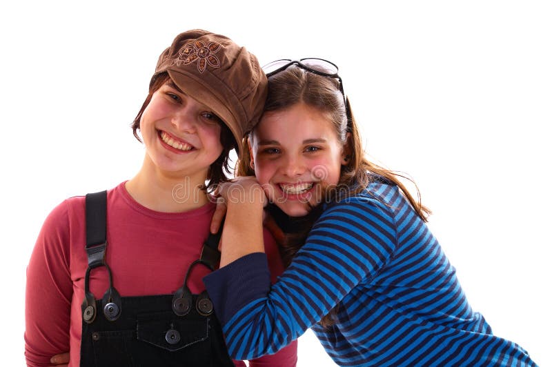 Two sister stock image. Image of student, healthy, people - 2565253