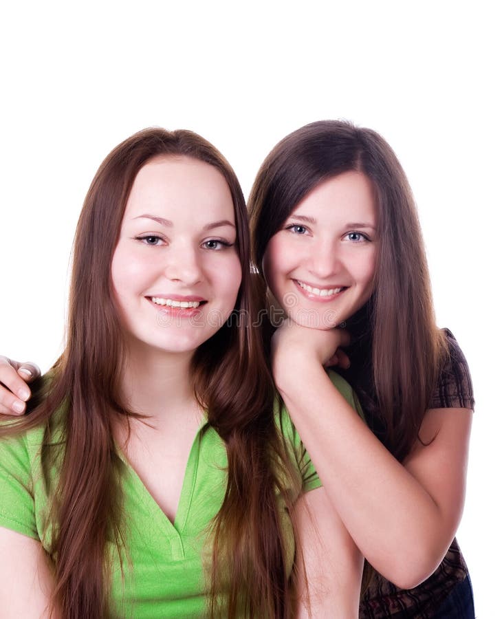 Sisters twins stock photo. Image of embrace, nice, genes - 31166964
