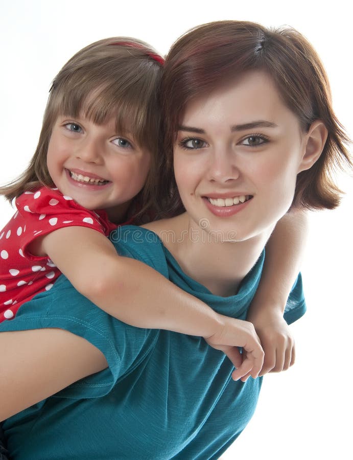 Two sisters stock photo. Image of friendly, beautiful - 25617228