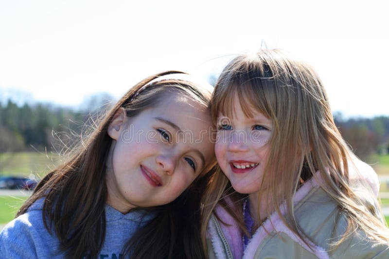 Happy Sisters stock photo. Image of friend, friendship - 1539148