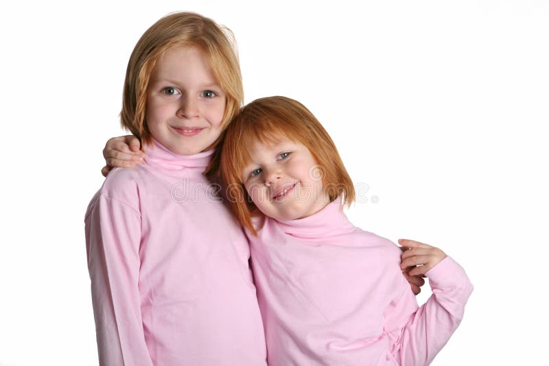 Two sisters stock photo. Image of happiness, color, couple - 7580304
