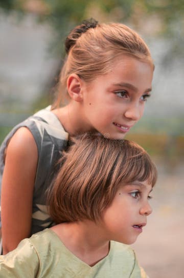 Two sisters outdoor stock photo. Image of beautiful, friendship - 19547312