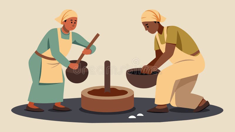 Metates Stock Illustrations – 2 Metates Stock Illustrations, Vectors ...