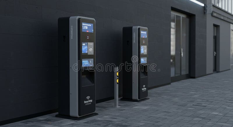 Sleek Parking Ticket Machines Stock Illustrations – 1 Sleek Parking ...