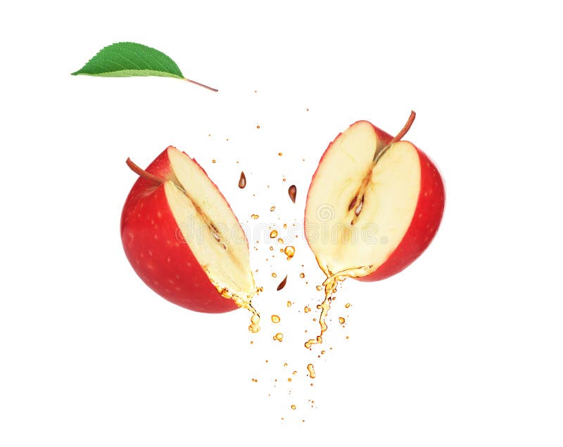 Two slices of Apple stock image. Image of sweet, slices - 72975955