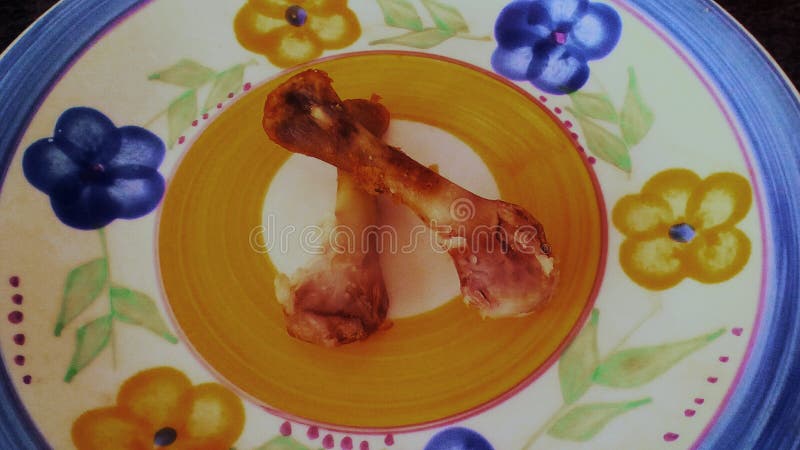 Chicken bones in closeup stock image. Image of chicken - 161931911