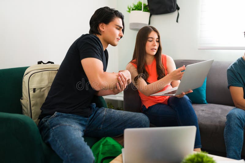 I Will Help You Study for the Final Exams Stock Image - Image of ...