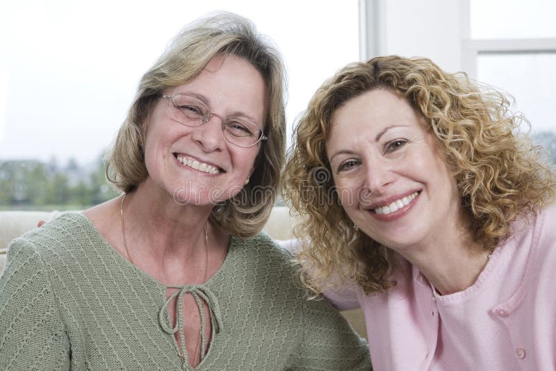 Two smiling women stock image. Image of female, relationship - 10867189
