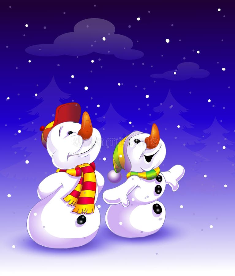 Snowman Looking Up Stock Illustrations – 108 Snowman Looking Up Stock ...