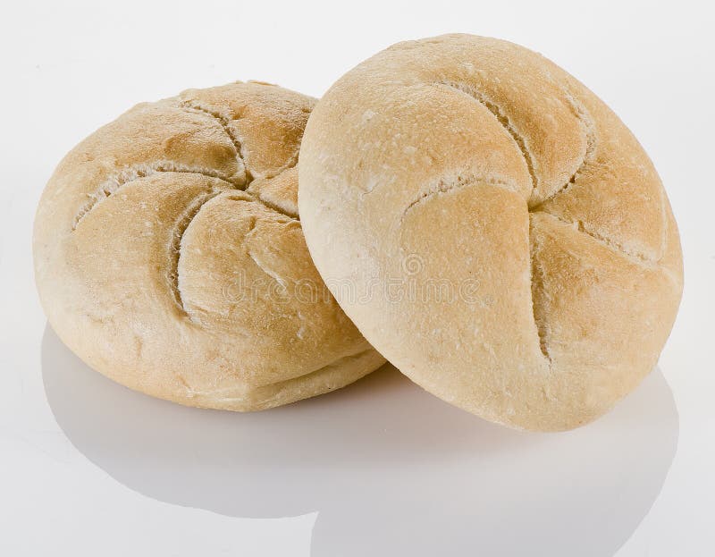 Two soft Michetta stock photo. Image of breads, cereal - 41467476