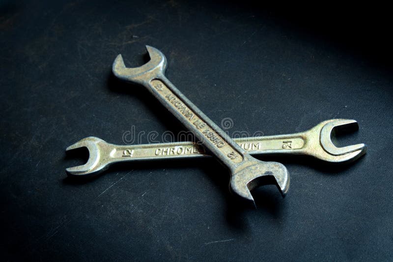 Two spanner stock photo. Image of service, wrench, tool - 28121076