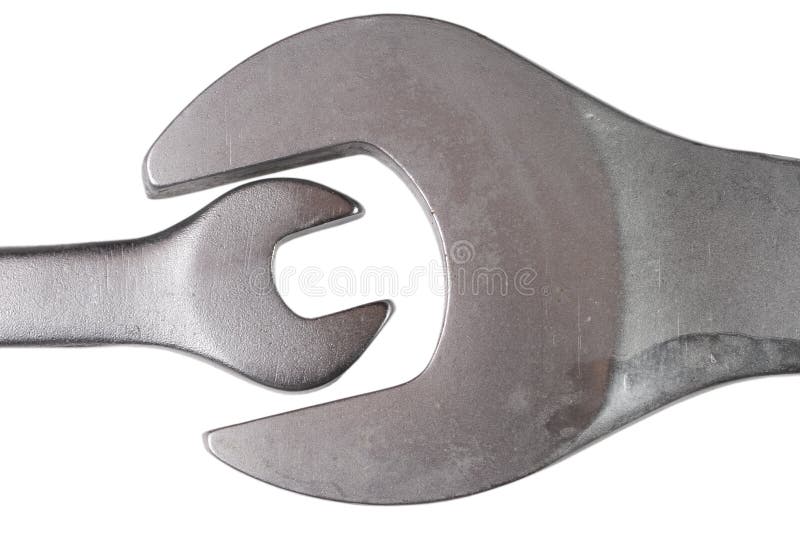 Two spanner wrenches stock image. Image of equipment - 10529989