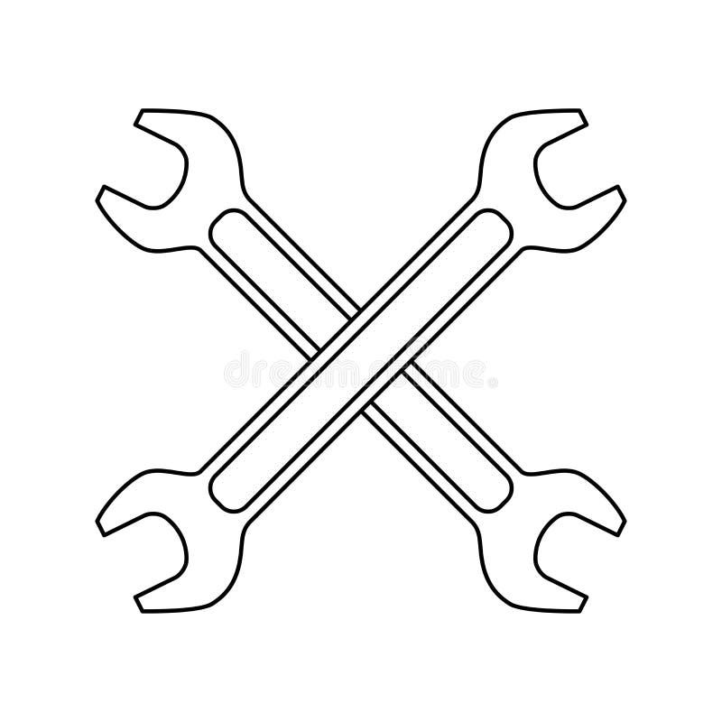 Spanners Line Stock Illustrations – 174 Spanners Line Stock ...