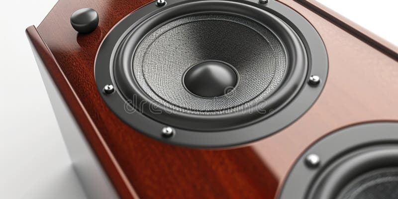 Two Speakers Placed on Top of Each Other. Perfect for Music and Audio ...