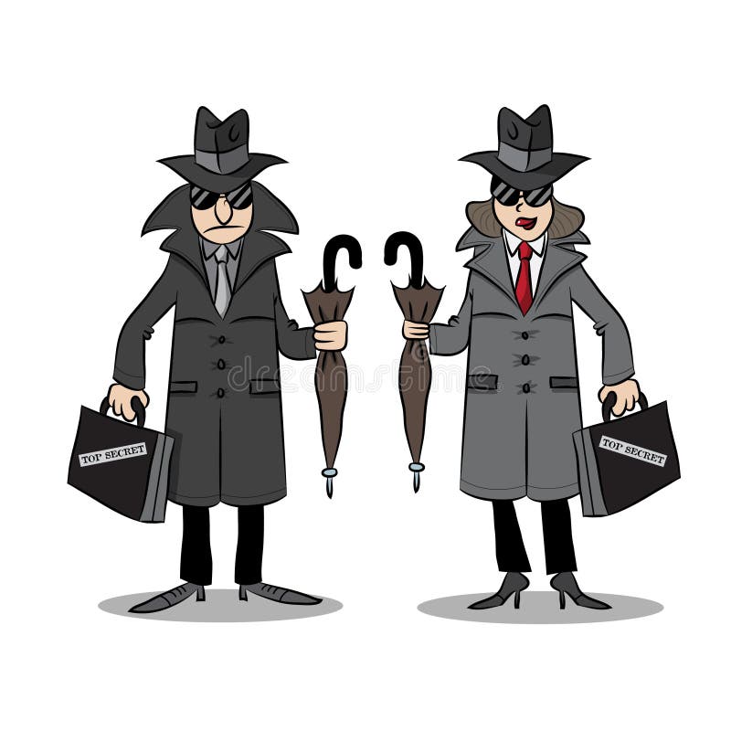 Cartoon Spies Stock Illustrations – 94 Cartoon Spies Stock ...
