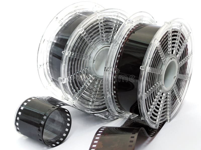 Spool of Vintage 8mm Movie Film Stock Photo - Image of reel, closeup ...