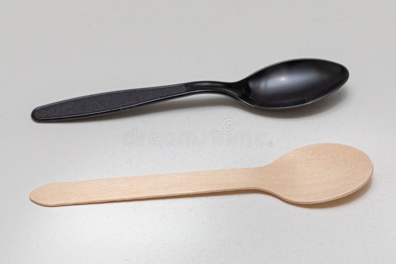 Two Spoons Choice stock photo. Image of europe, black - 242708166