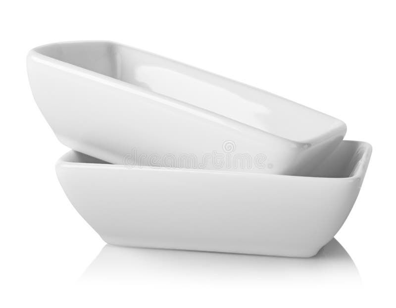 Two square plates stock image. Image of simplicity, empty - 32512783