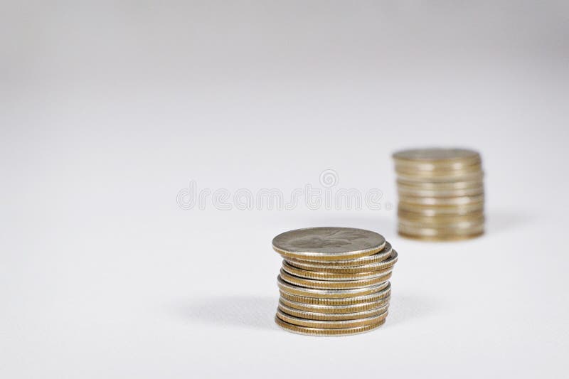 Loose Change stock image. Image of quarter, pennies, stacks - 30178199