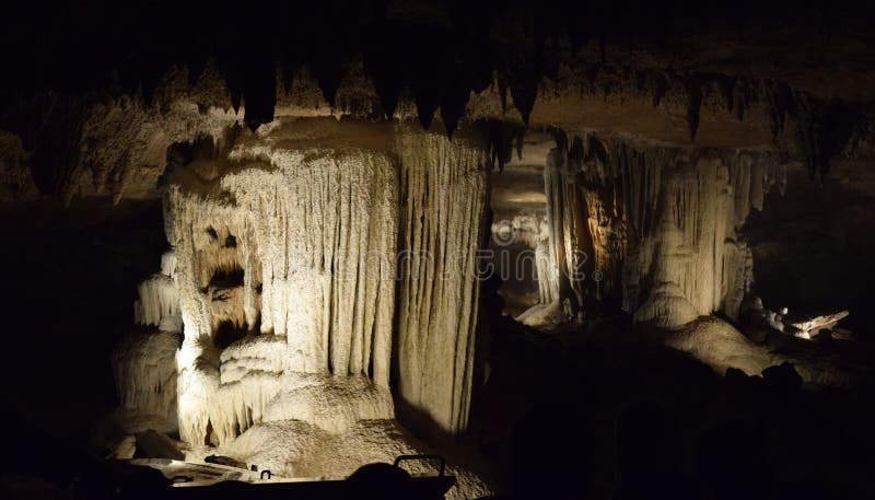 Fantastic Caverns Columns stock photo. Image of caverns - 104573078