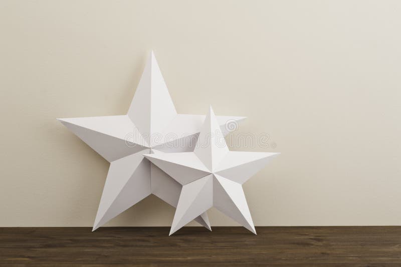 Two stars stock image. Image of interior, holiday, ornaments - 42355305