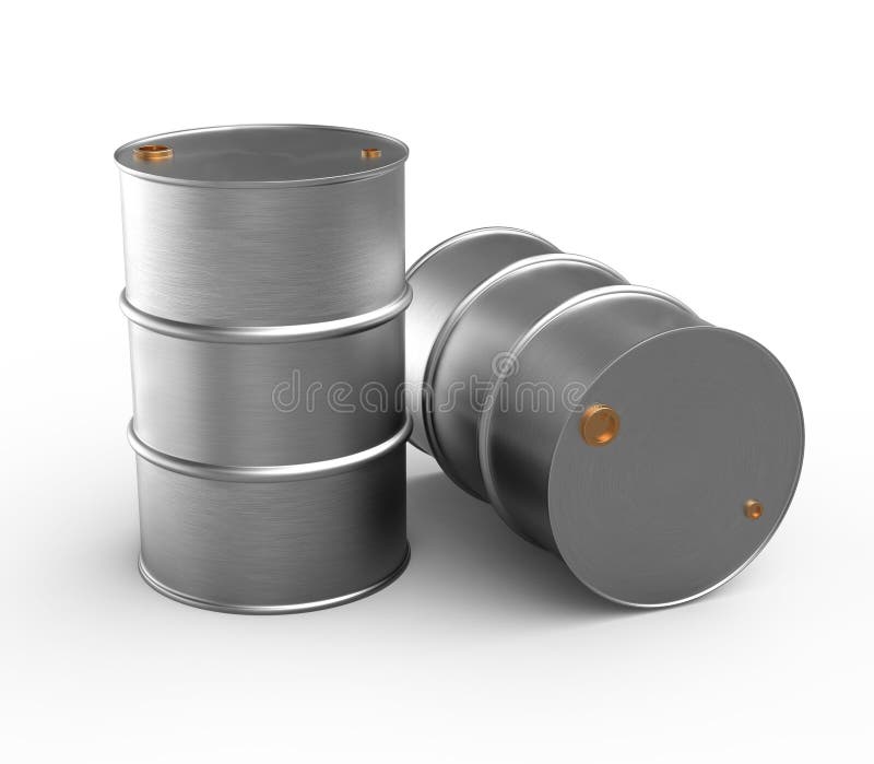 Oil barrels stock vector. Illustration of isolated, ethanol - 8170452