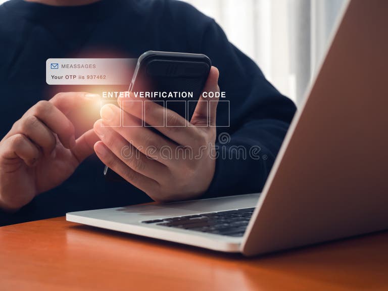 Two Steps Authentication or 2FA, Cyber Security Technology Concept ...