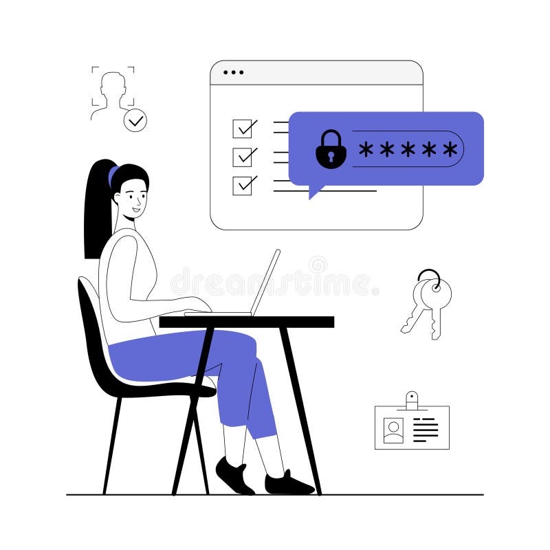 Two Steps Verification To Protect Personal Data. User Authorization ...