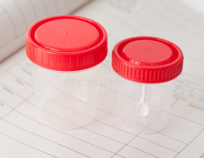 Two Sterile Medical Containers Stock Photo - Image of russian ...