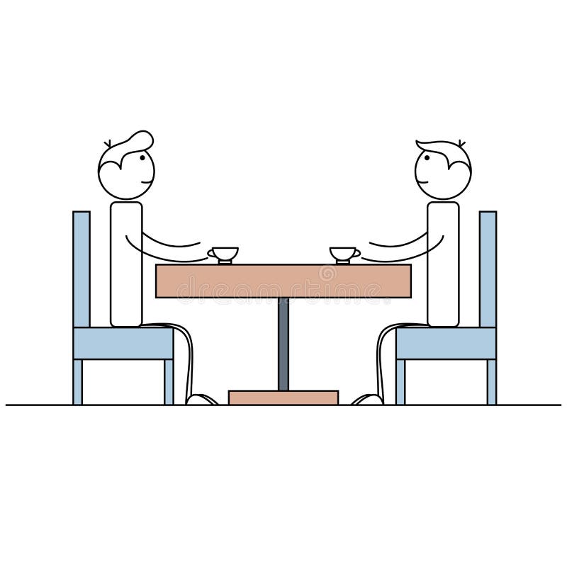 Stick Figure Meeting
