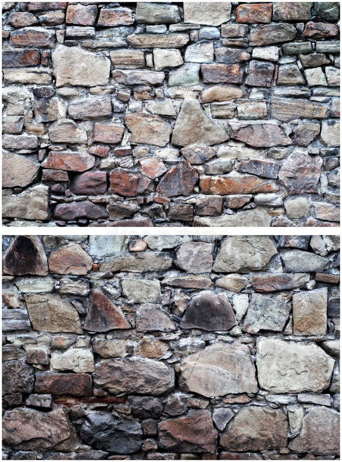 Two stone walls stock photo. Image of rock, exterior - 28970800